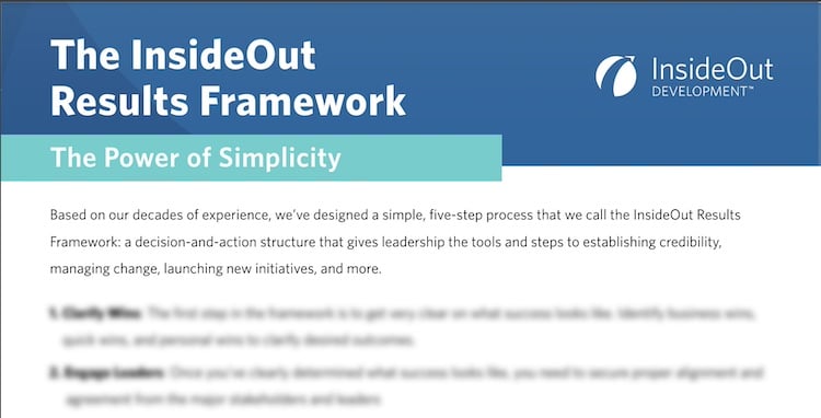 Free Leadership & Coaching Downloads | InsideOut Development